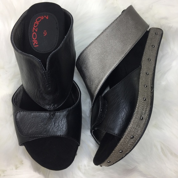 Modzori | Shoes | Modzori Gabbie Wedge Tstrap Sandal | Poshmark
